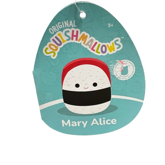 Squishmallows | Toys | Mary Alice The Tuna Sushi Squishmallow | Poshmark